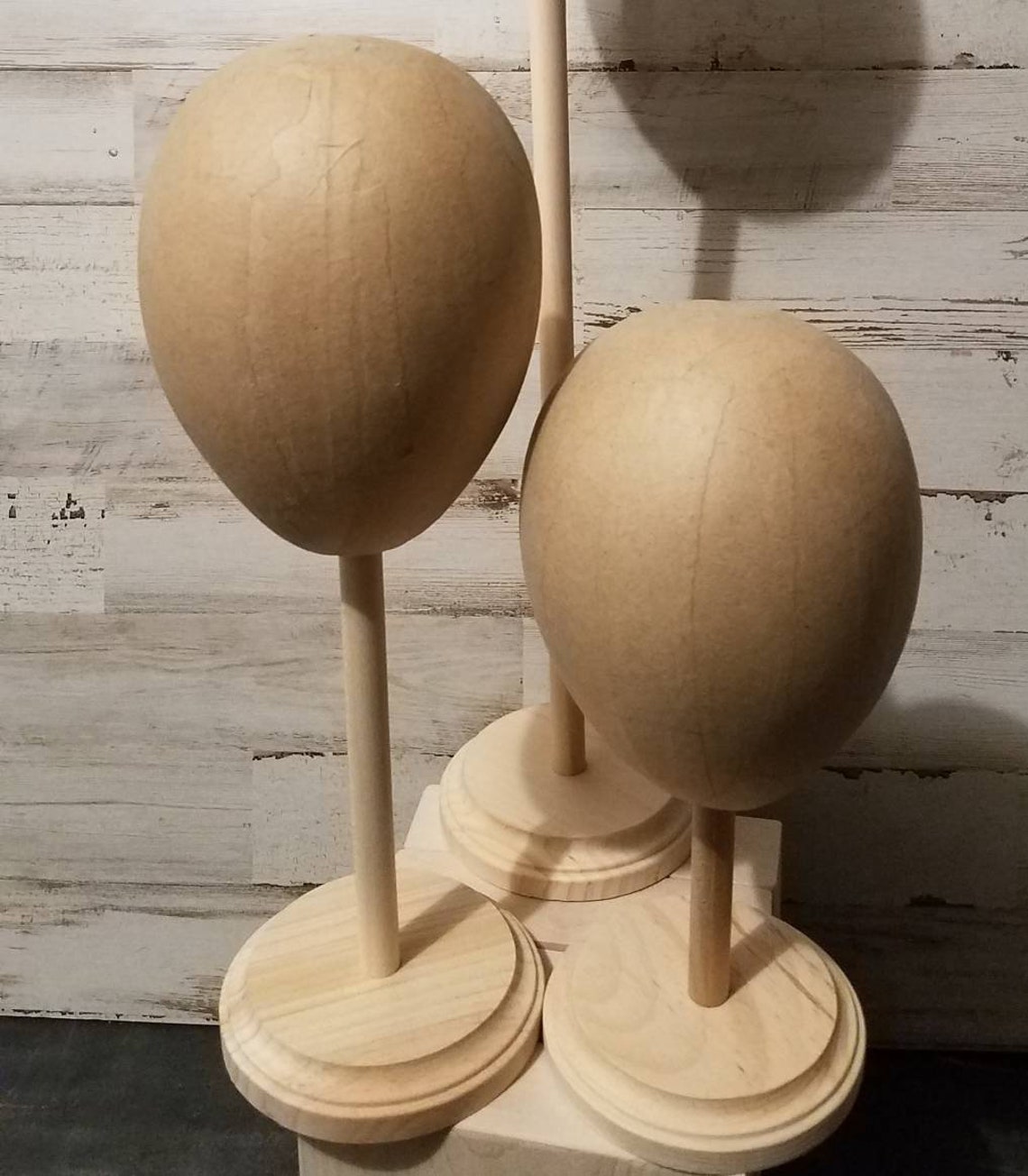 2 Headband Holder Set Head Displays Craft Show off Crochet - Etsy