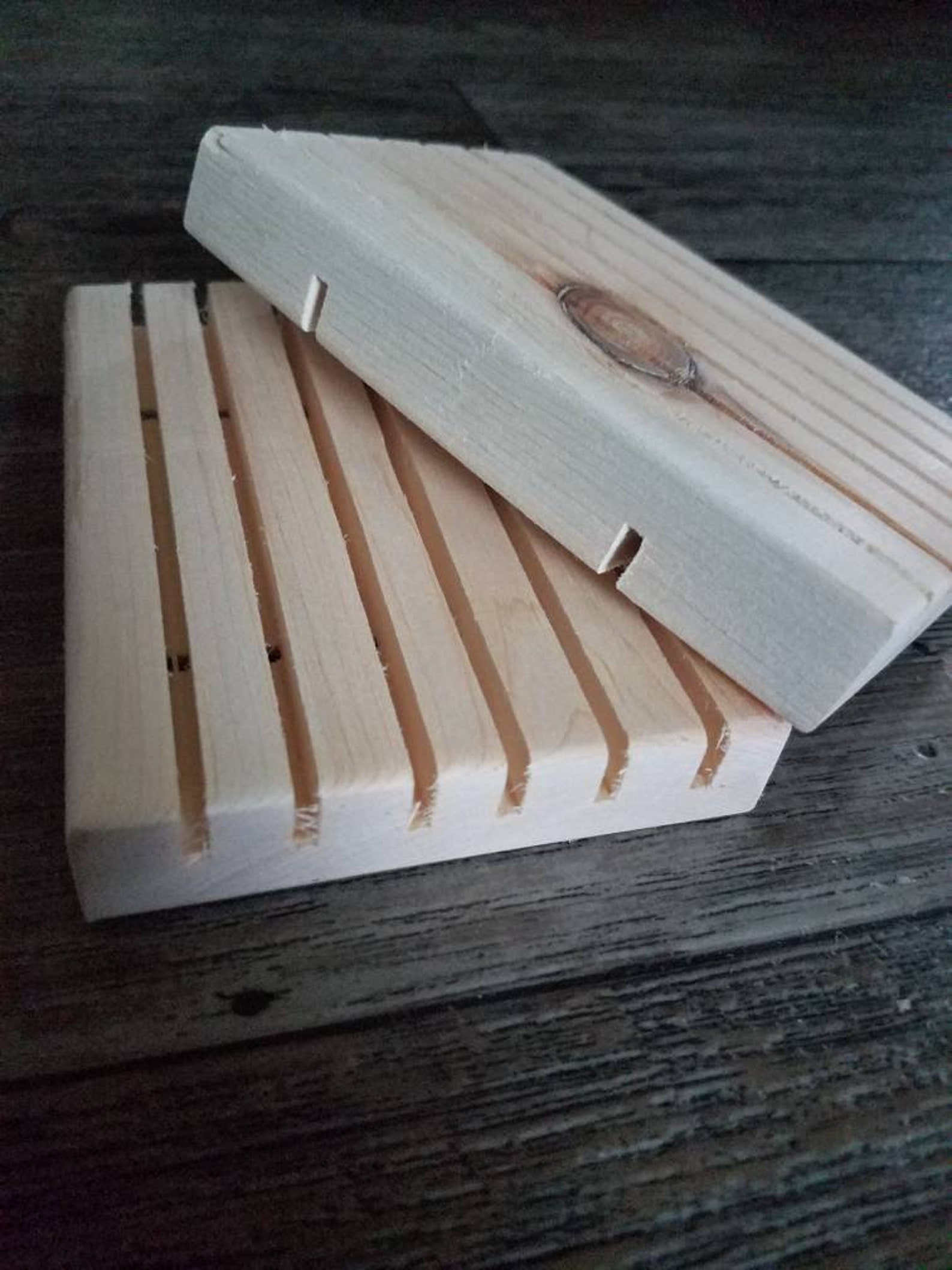Wooden Bar Soap Drip Tray Set Autumn Sales Spa Tub Rectangle Shape Wood ...