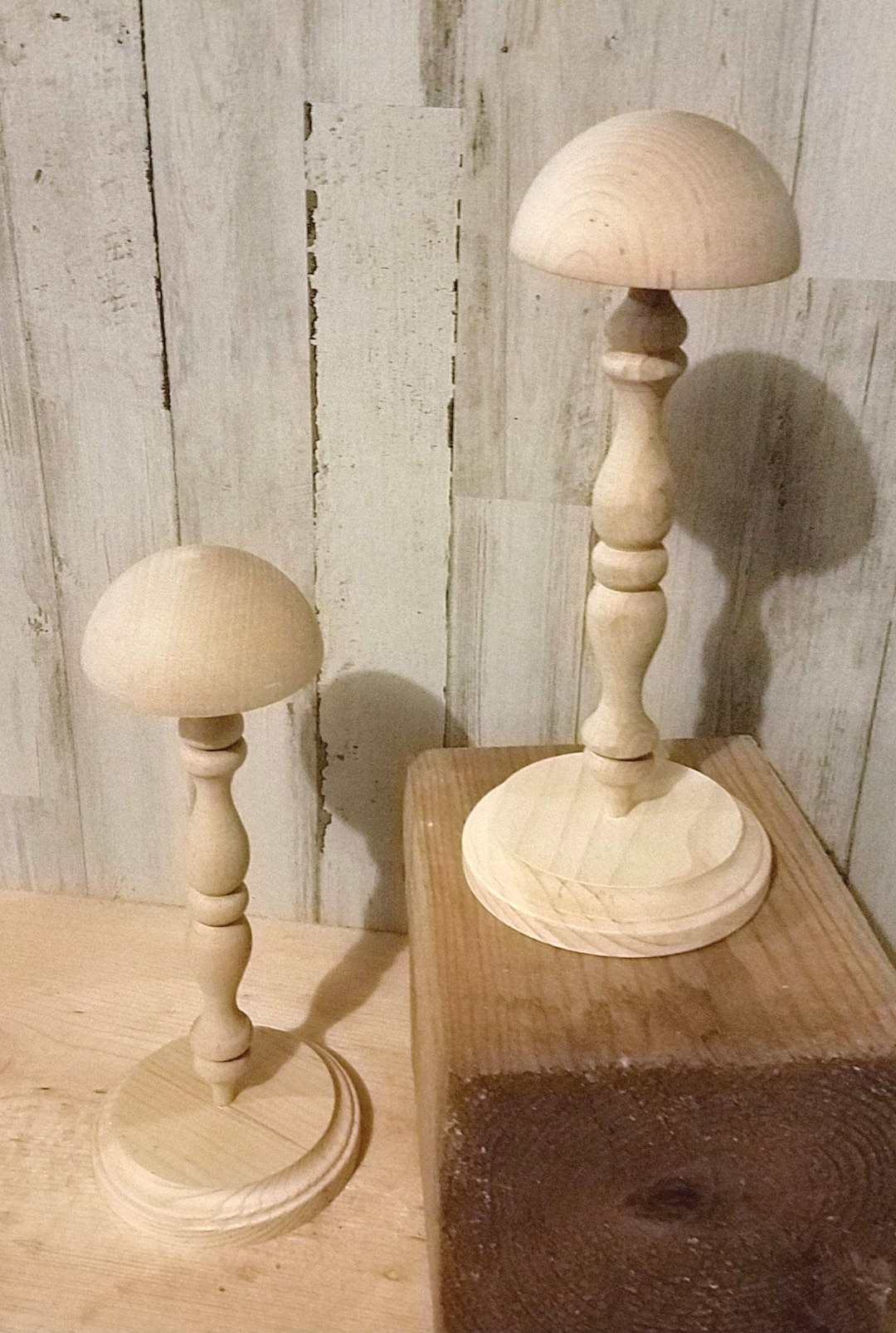 Wooden Hat Stand Display Set Baby Boutique Storefront, Craft Show ...