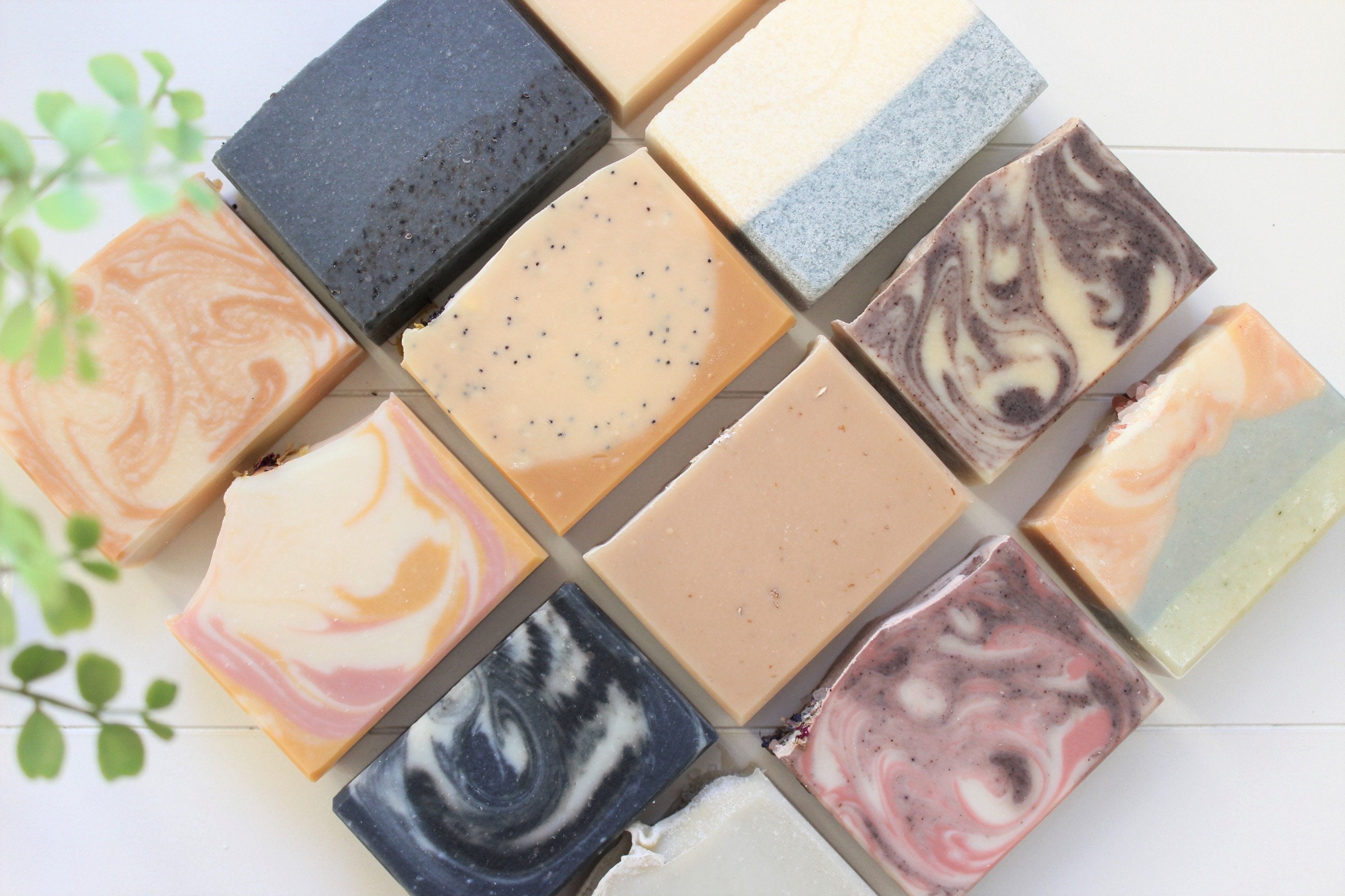Artisan Soap Bar Variety Pack All Natural Soap Bundle Etsy