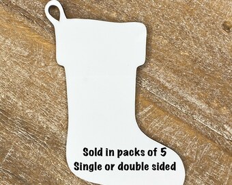 Blank Stocking - Etsy