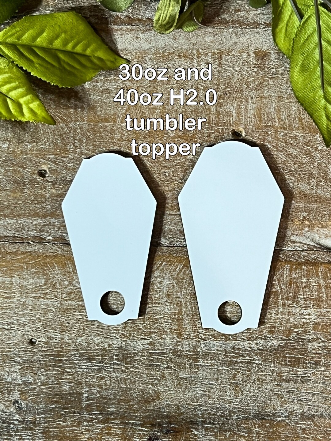 5-pk 40oz Tumbler Sublimation Blank Coffin Name Tag Name Tag - Etsy