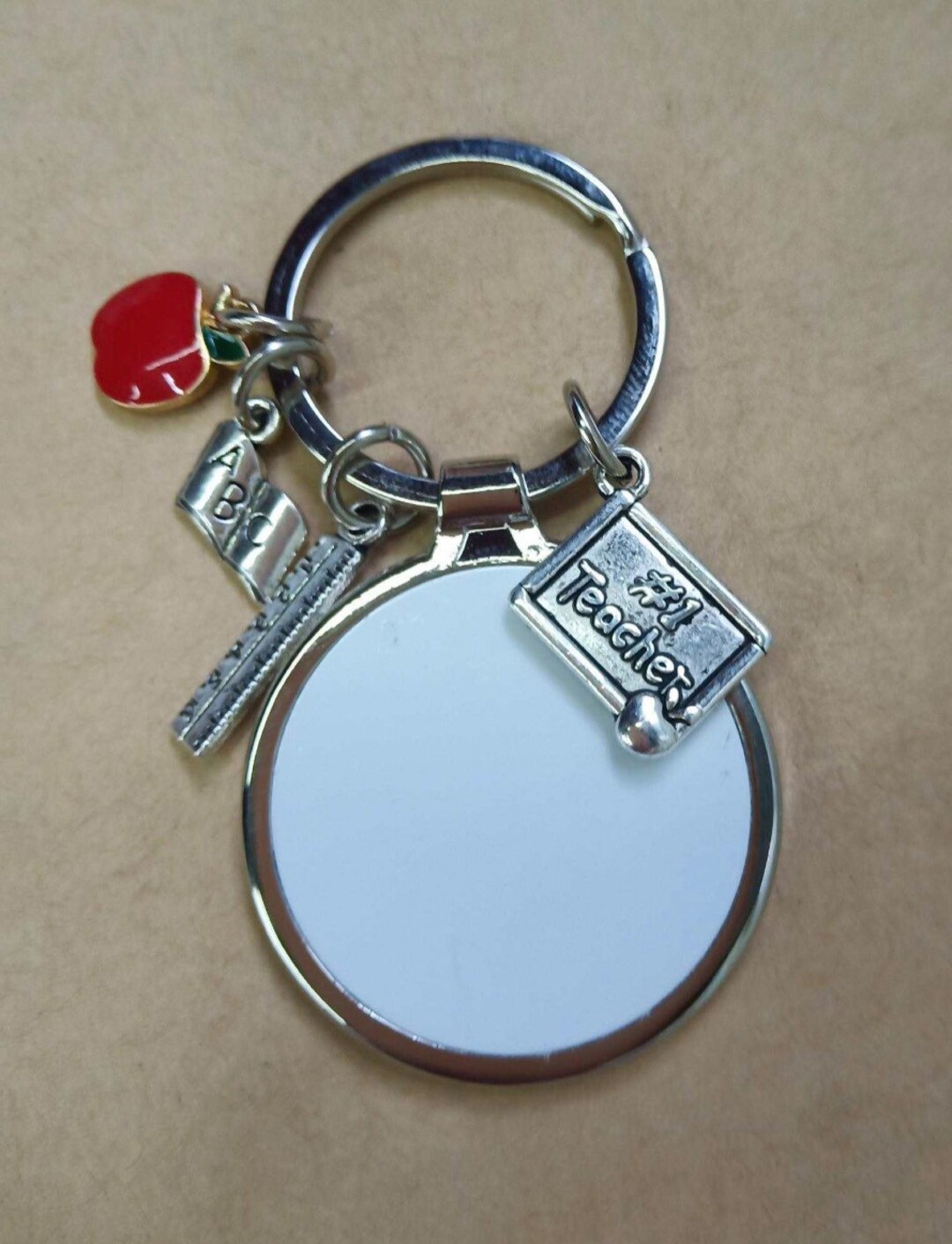 3 Pack Teacher Keychain Sublimation Blank, Teacher Sublimation Blank ...