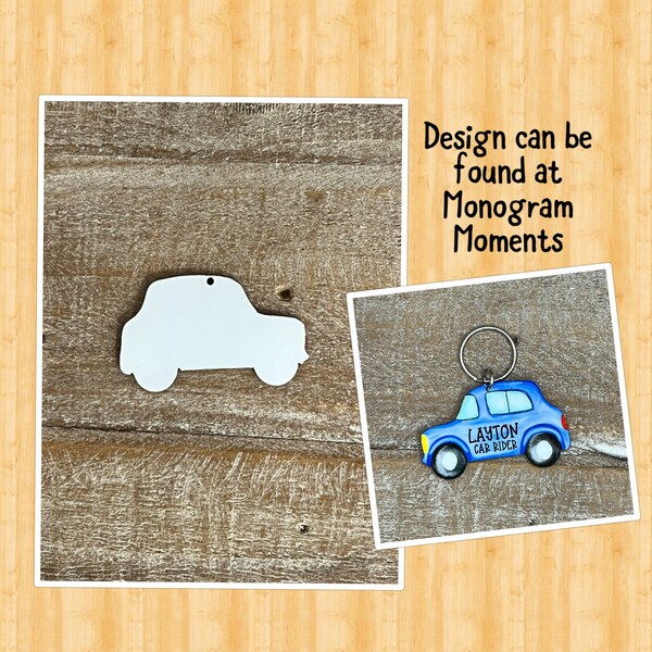 Car Rider Tag Template - Etsy