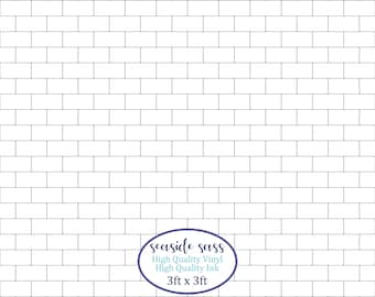 Subway Tile Backdrop - Etsy