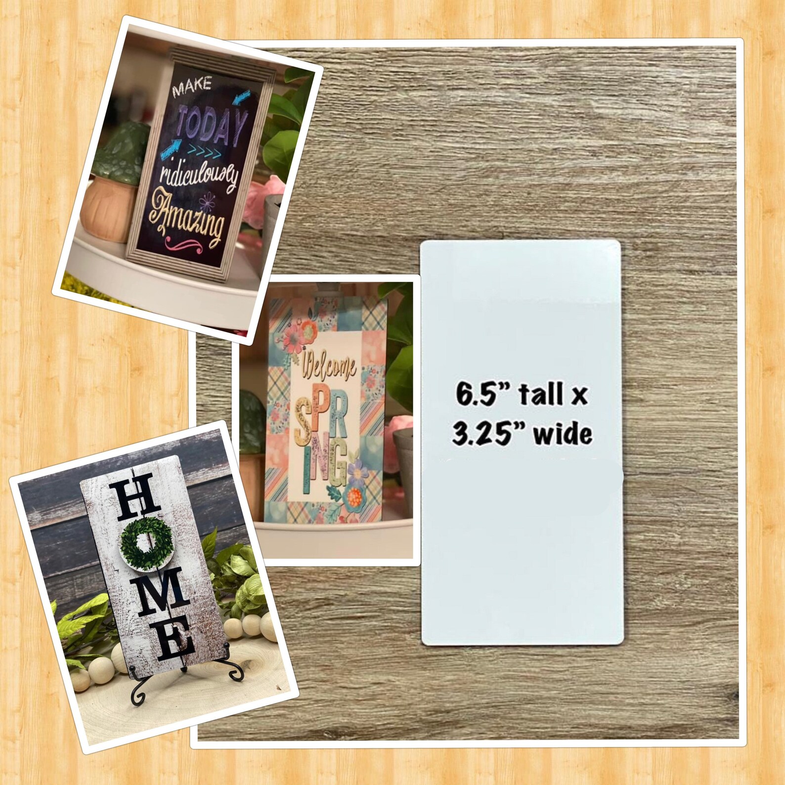 Sold in Packs of 3 Rectangle Sublimation Blank Sublimation - Etsy