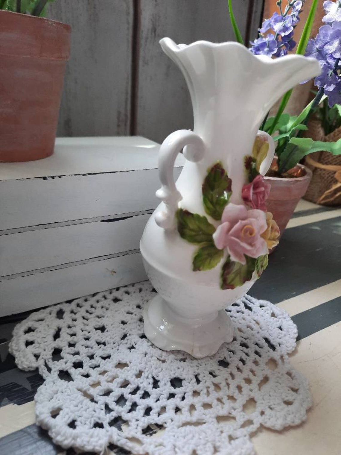 Maruri Masterpiece Bone China Georgian Small Vase Gift From - Etsy