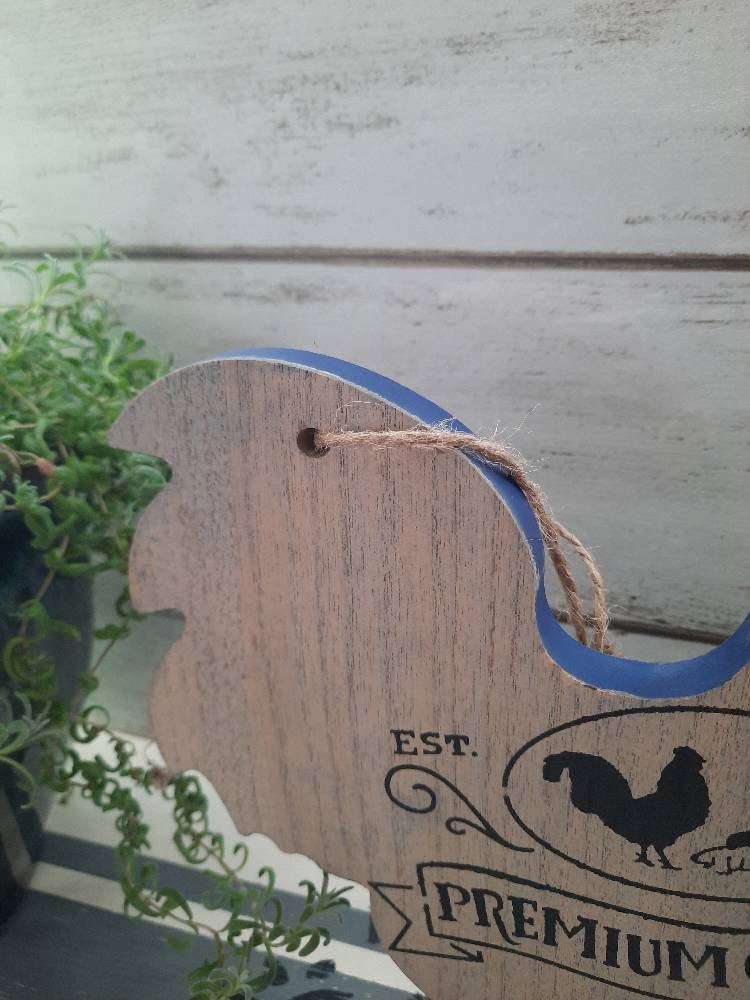 Rustic Wooden Chicken Sign Farmhouse Chicken Wall Sign Wood - Etsy