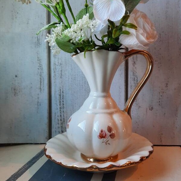 Pitcher and Bowl Set - Etsy
