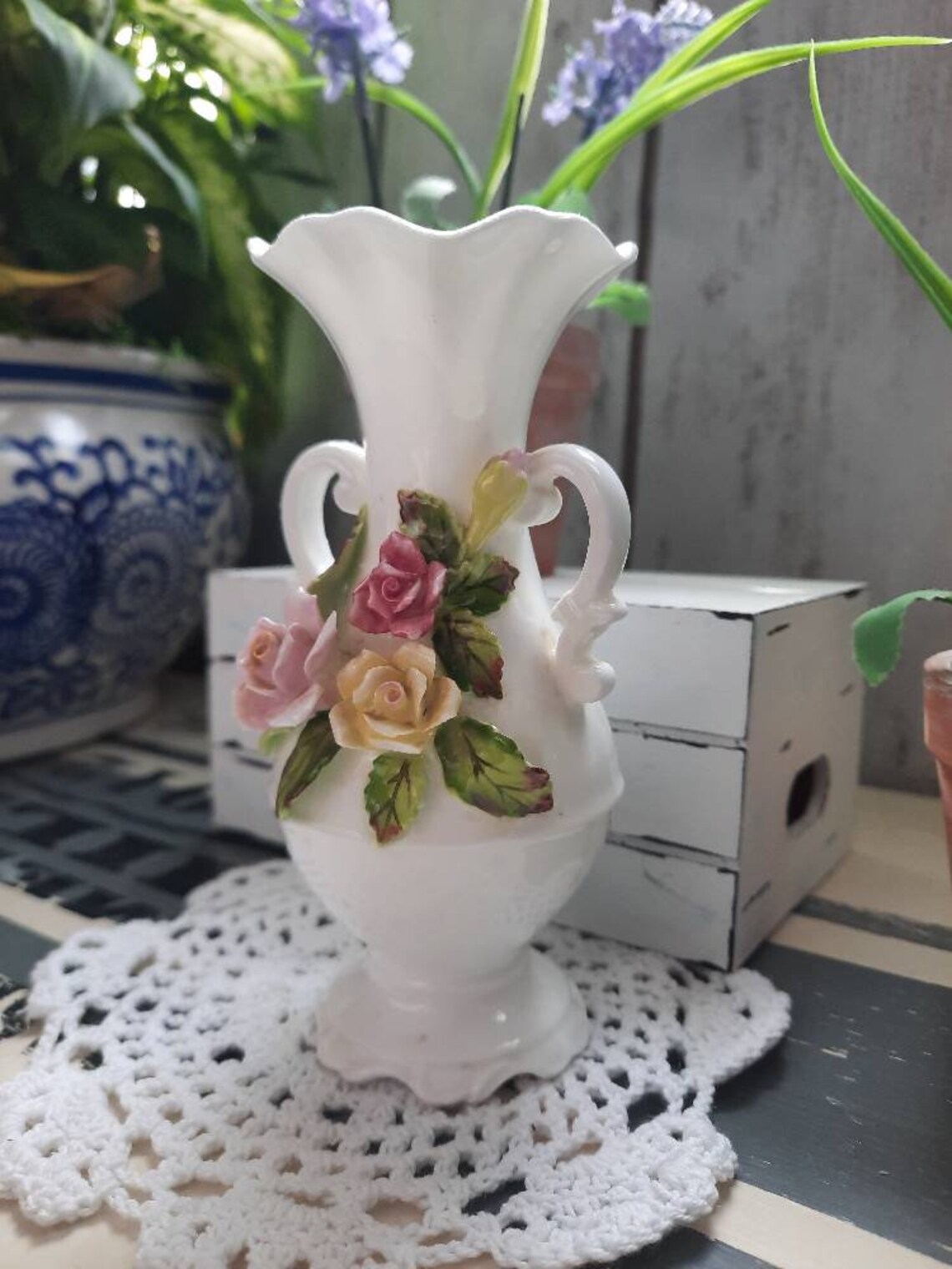 Maruri Masterpiece Bone China Georgian Small Vase Gift From - Etsy