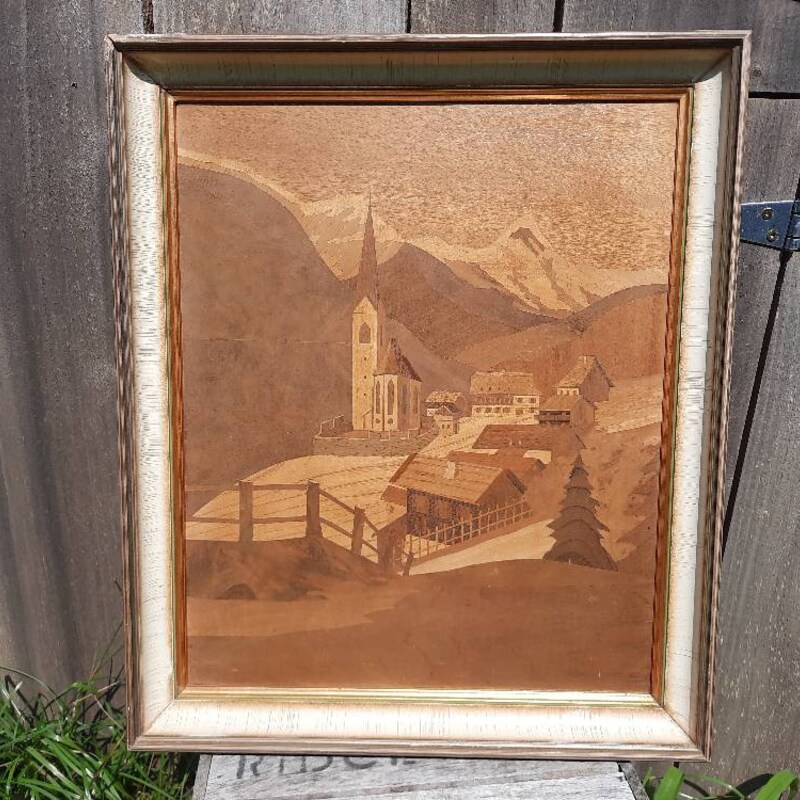 Wood Inlay Picture - Etsy