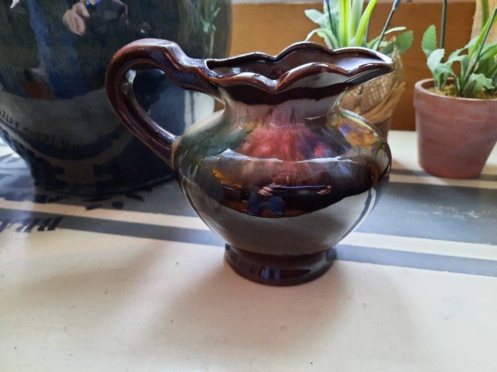 Vintage Tilso Multiple Color Drip Glazed Pitcher or Creamer - Etsy