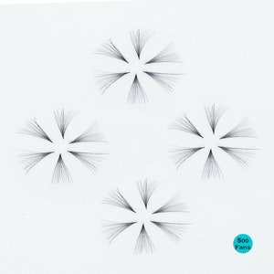 500 Premade Volume Lash Fans - 3D, 4D, 5D, 6D, 7D, 8D, 9D, 10D, 12D ...