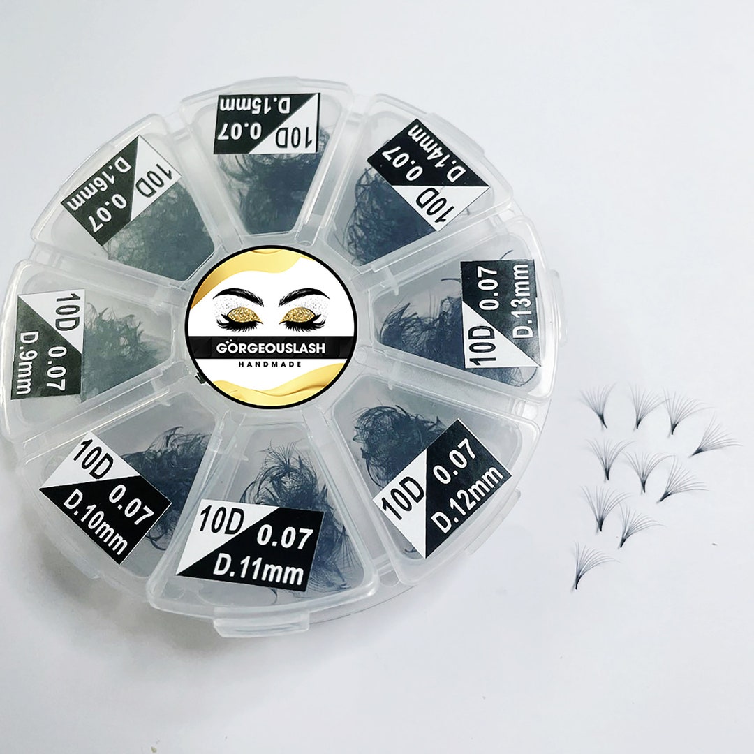 Mix 10D Lashes 1000 Premade Volume Fans of Your Choice - Etsy