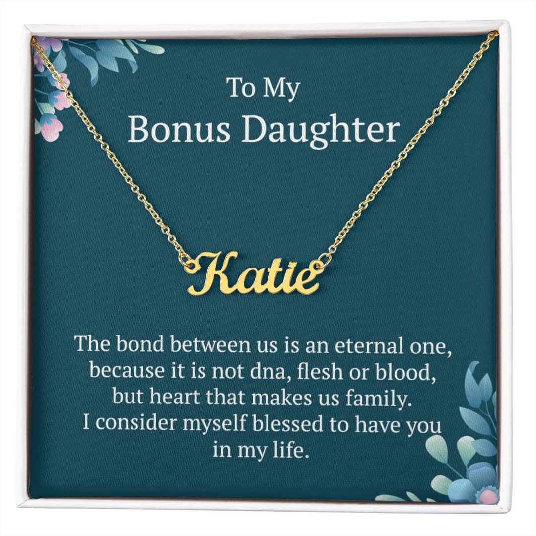 Heartfelt Birthday Surprise Beautiful Personalized Name Necklace for My ...