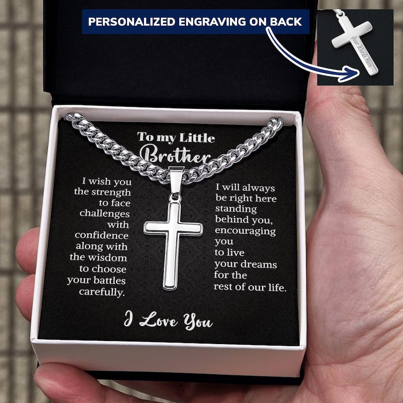 Brother Necklace - Etsy
