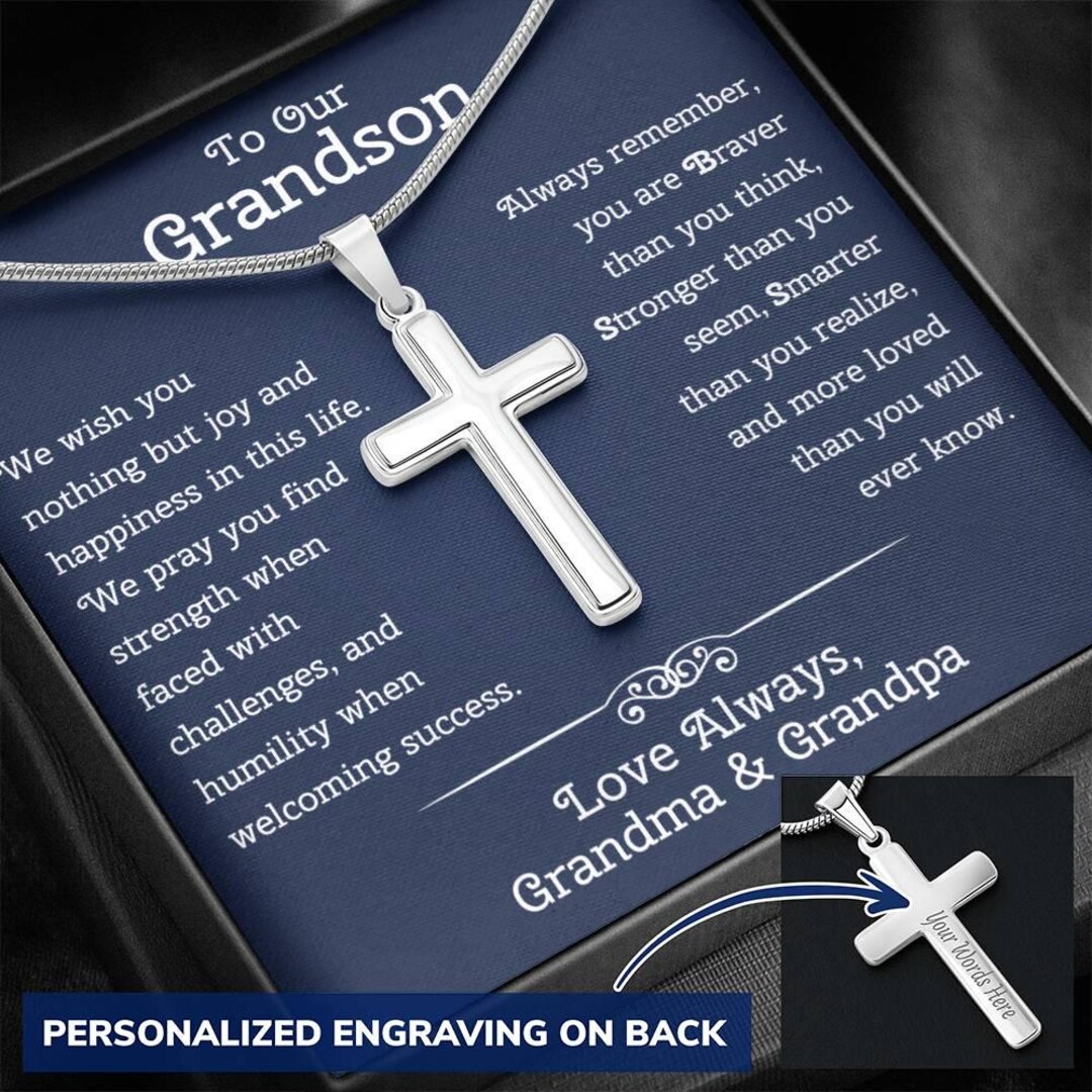 To Our Grandson Gift From Grandma and Grandpa • to Our Grandson ...
