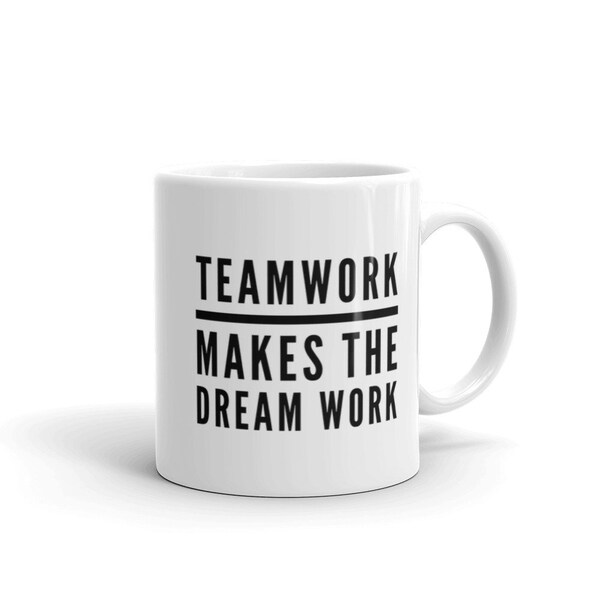 Teamwork Coffee Mugs - Etsy