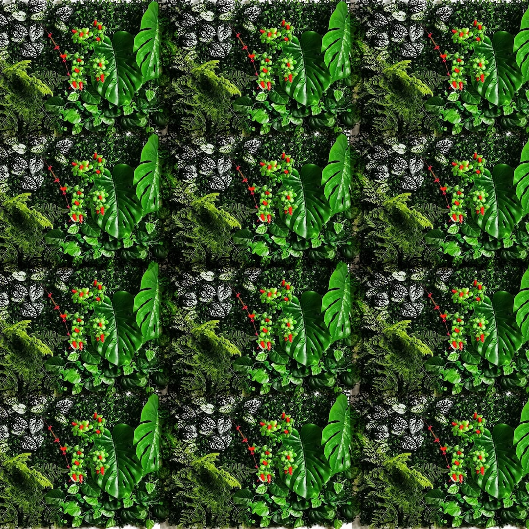 Green Artificial Plant Wall Backdrop,mixed Grass Mat Wall for Wedding ...