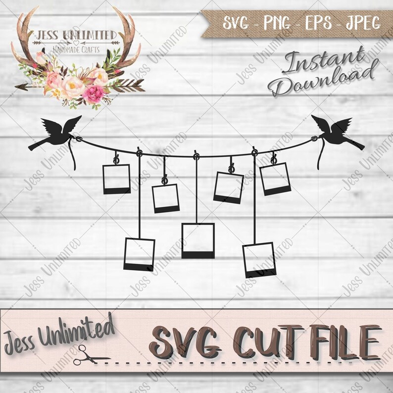 Bird Rope SVG || Wall Decal || Birds || Family Tree With Birds SVG File ...