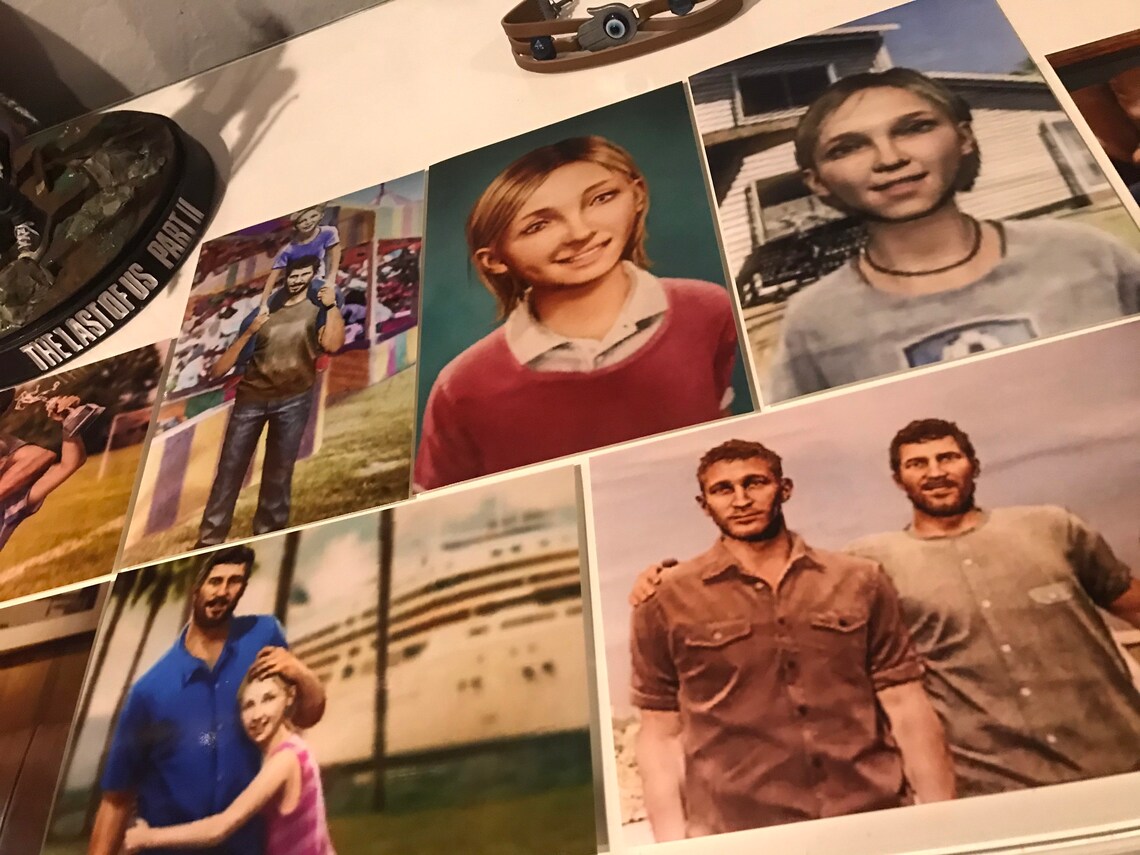 Joel & Sarah Family Photos (9) - the Last of Us 1 2 - Etsy