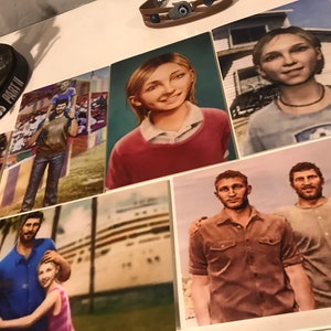 Joel & Sarah Family Photos (9) - the Last of Us 1 2 - Etsy