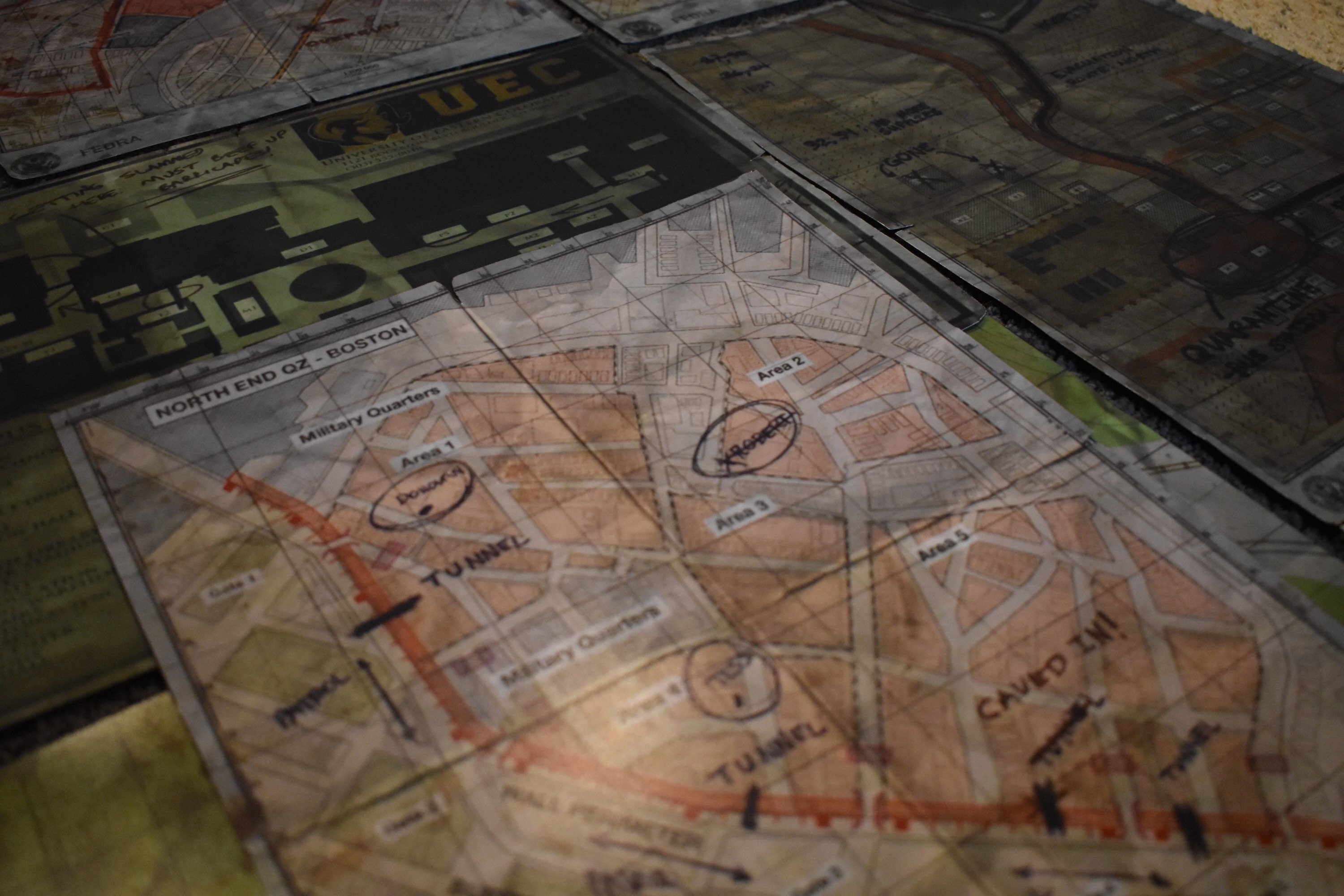 Complete Map Set From the Last of Us - Includes 10 Maps! - Etsy Canada