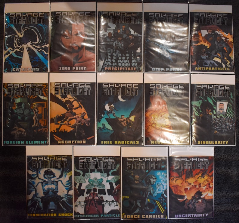 Comic Books From the Last of Us (14) - Savage Starlight Full Set - Etsy