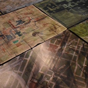 Complete Map Set From the Last of Us - Includes 10 Maps! - Etsy