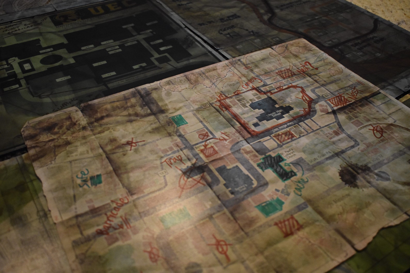 Complete Map Set From the Last of Us - Includes 10 Maps! - Etsy