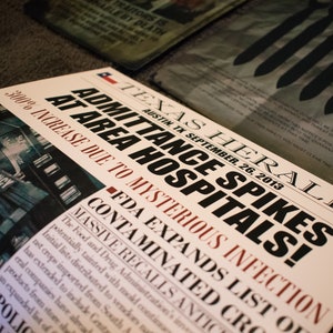 Outbreak Day Newspaper and Flyers (6) From the Last of Us Part 1 - Etsy