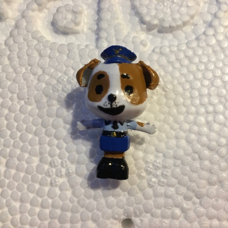 Police Officer Dog Figure - Etsy
