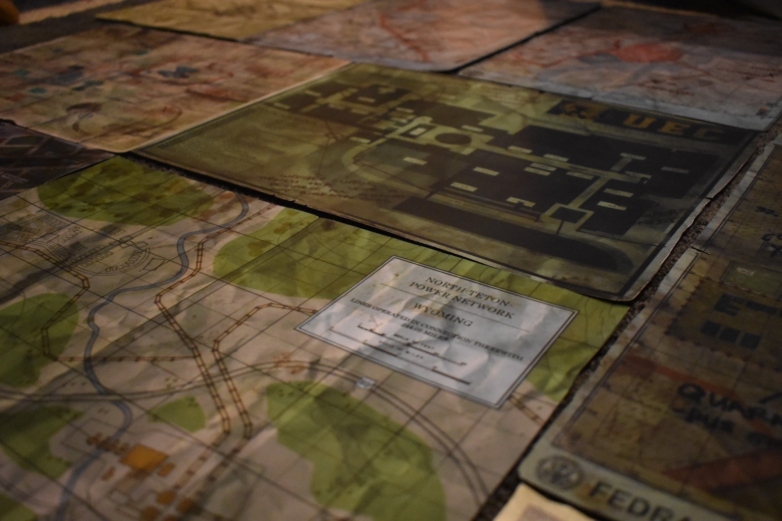 Complete Map Set From the Last of Us - Includes 10 Maps! - Etsy