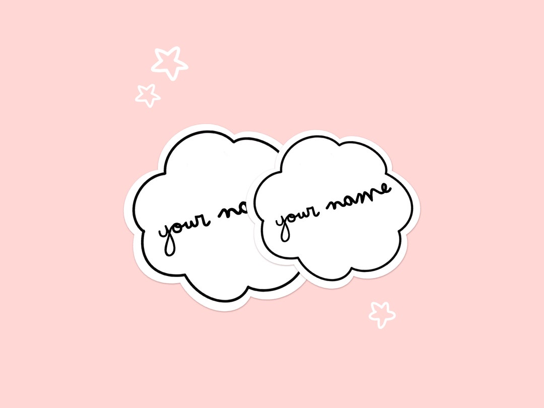 48 Cute Name Labels, Cute School Labels, Cute Waterproof Labels, Cute ...