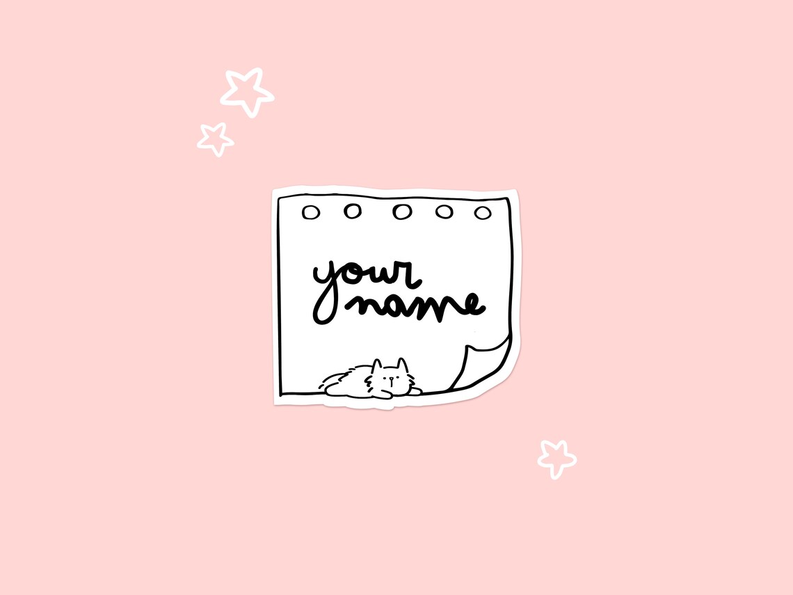 48 Cute Custom Labels, Cute Work Labels, Cute Back to School Labels ...