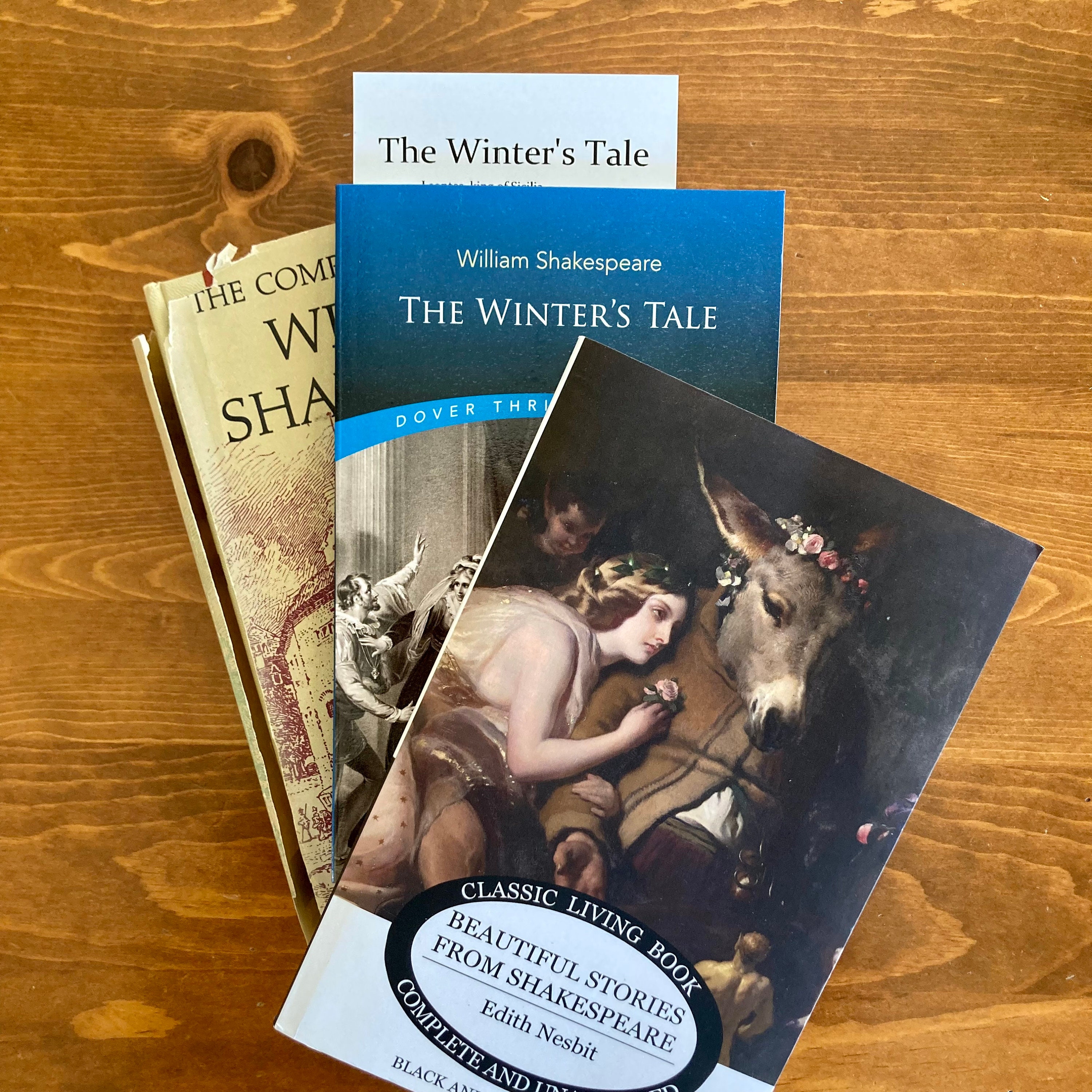 Shakespeare Winter’s Tale Character Bookmark, Homeschool, Classroom ...