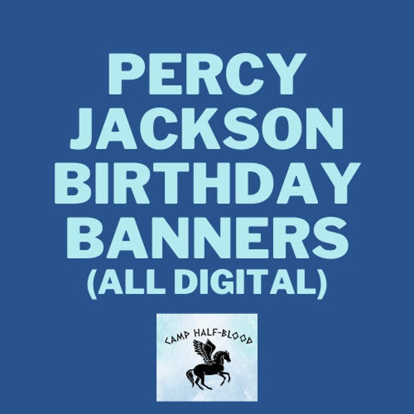 Percy Jackson - Etsy