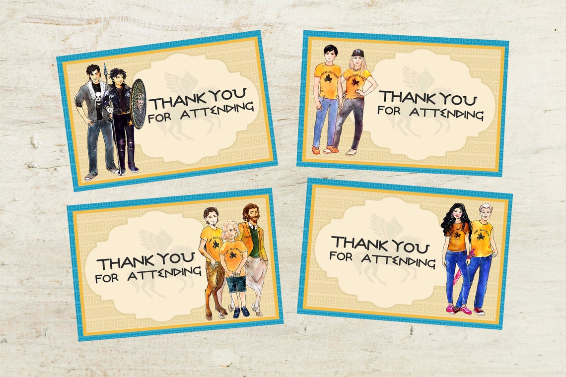 Percy Jackson Party Bundle/are You Preparing a Percy Jackson - Etsy