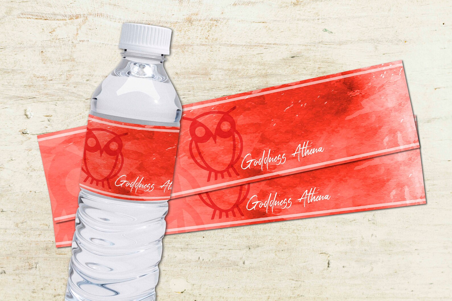 Greek Gods Symbols Water Bottle Labels/ 13 Labels Whith Each - Etsy