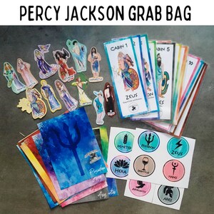 Percy Jackson Grab Bag/perfect Gift for Percy Jackson Lovers/cabin ...