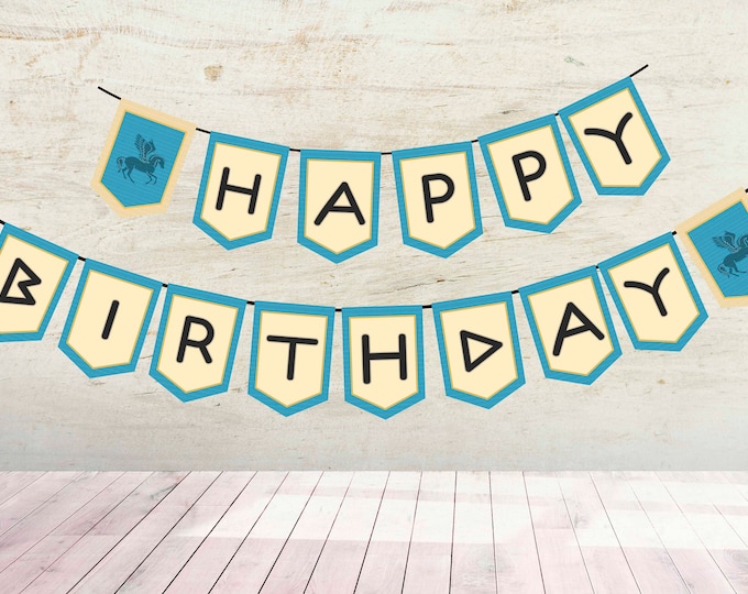 Percy Jackson Happy Birthday Banner/instant Download/perfect for Camp ...