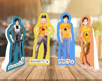 PERSONALIZED Percy Jackson Demigod Inspired Name and Number - Etsy