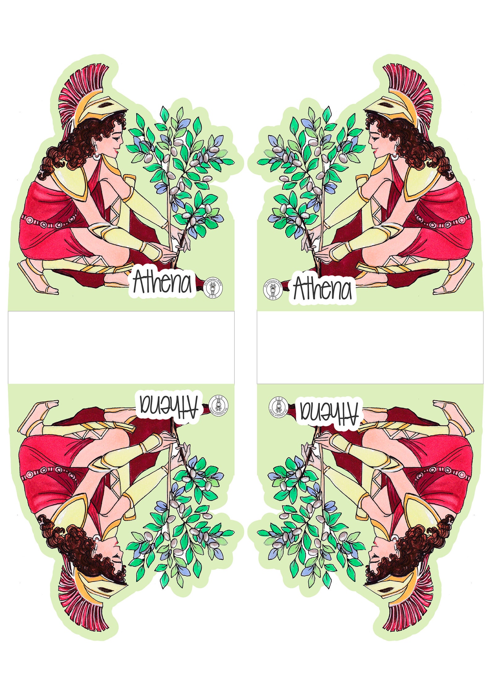 Greek Mythology Printable Paperdolls. If You Love Greek - Etsy