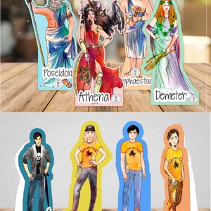 Percy Jackson Party Printables: Banners, Cupcake Toppers, Paperdolls ...