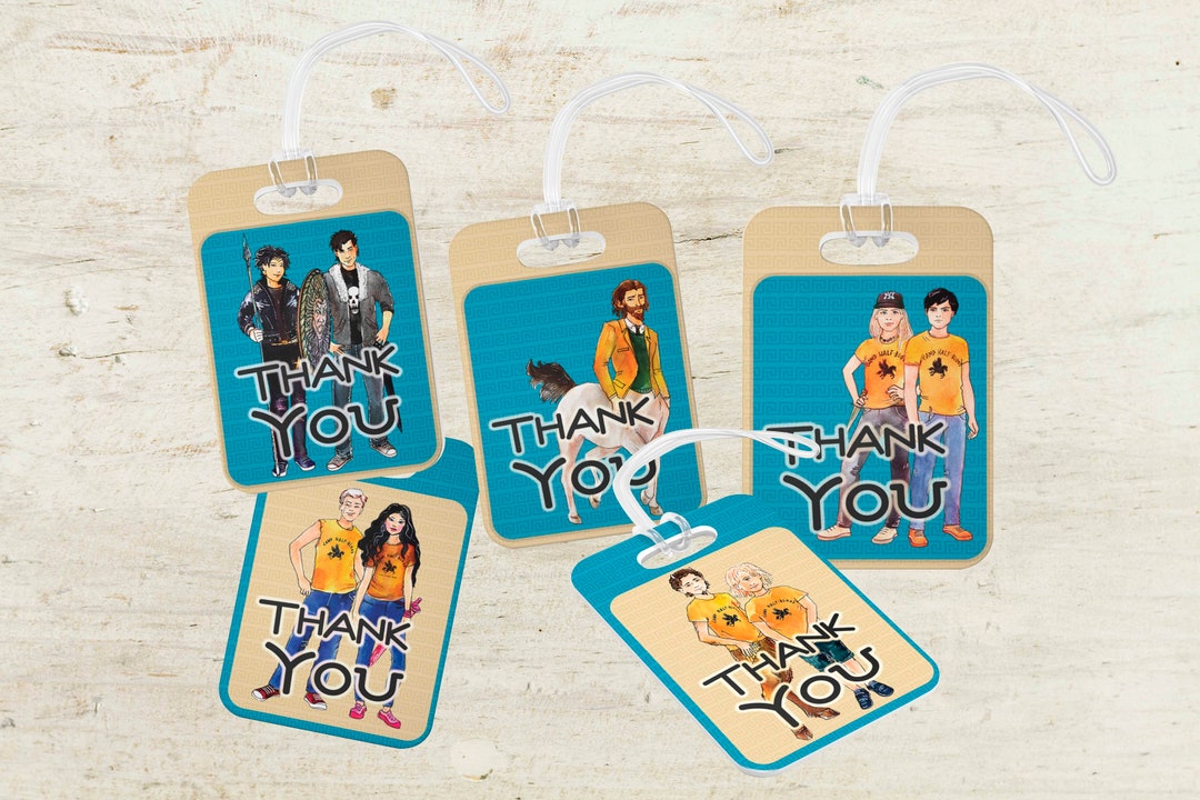 Percy Jackson Party Gift Tags/instant Download/perfect for All Camp ...