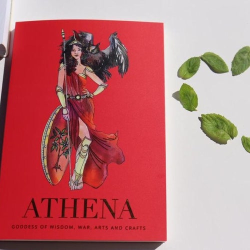 Greek Goddess Journal Gold Foil Artemis Journal A5 Greek | Etsy