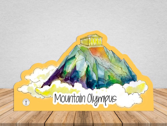 Olympus Mythology Drawing