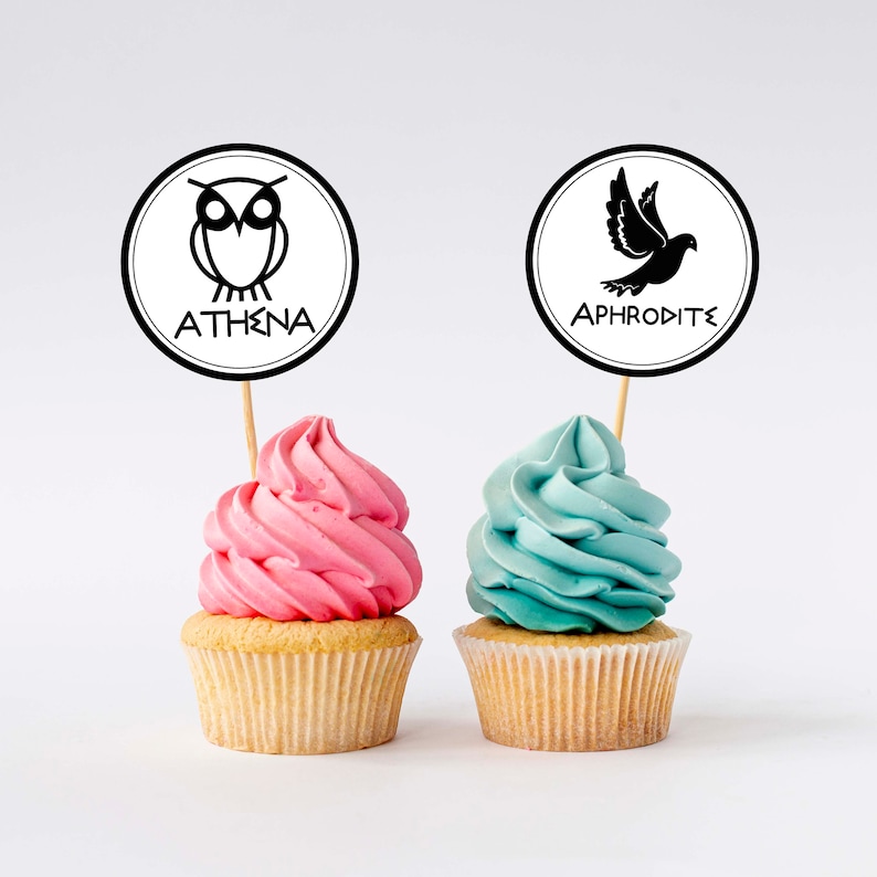 Greek Gods Symbols Cupcake Toppers 16 Symbols/ Digital Files - Etsy UK Greek Gods Symbols Cupcake Toppers 16 Symbols/ Digital Files - Etsy UK