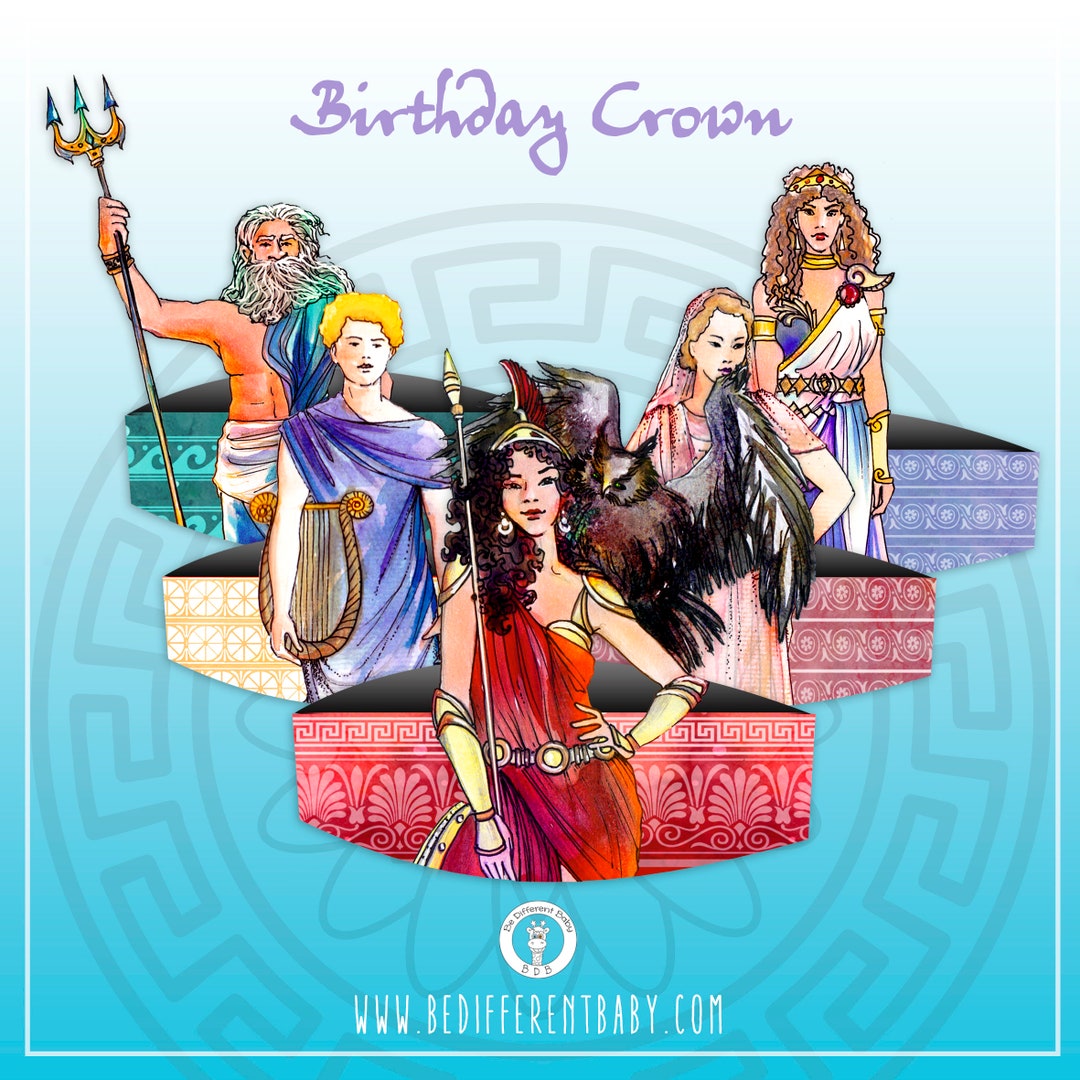 Greek Gods Crafts Kit/instant Download/kids Fun Activities,learn and ...