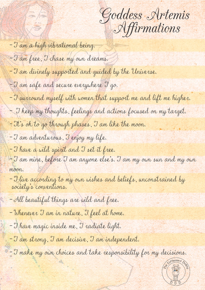 Greek Goddess Journal Gold Foil Artemis Journal A5 Greek | Etsy